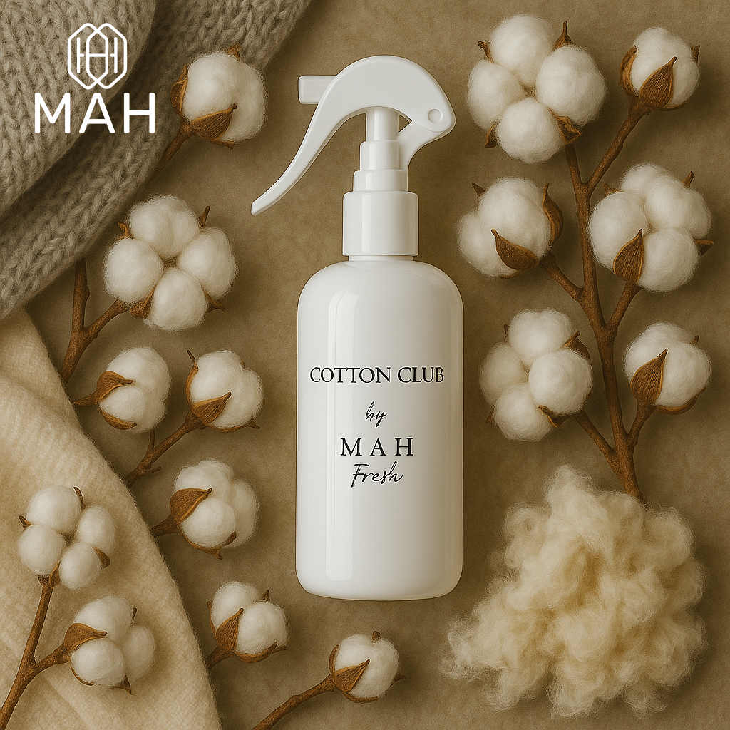 Cotton Club – Brume de linge fraîcheur pure | MAH Parfum – Mah Parfum
